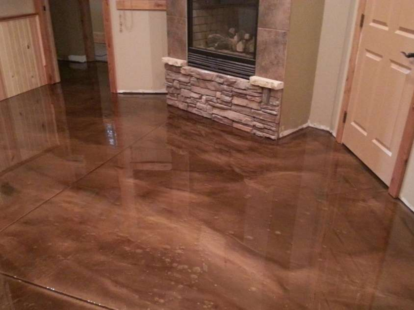 Metallic/Marble Epoxy Flooring System | Burnsville, Brooklyn Park, Coon ...